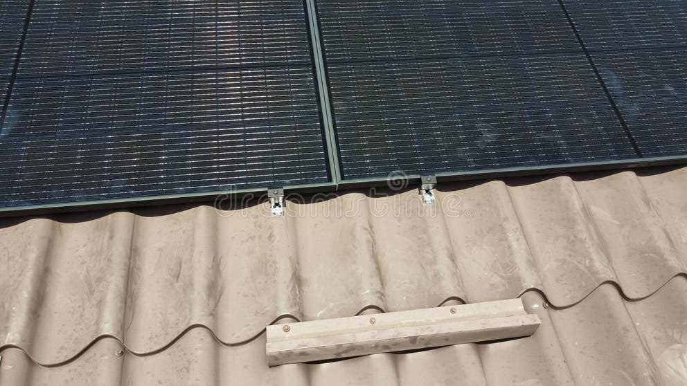 Solar, Montage, Module, Electro, Fn Module, Panels, Plants Stock Image ...