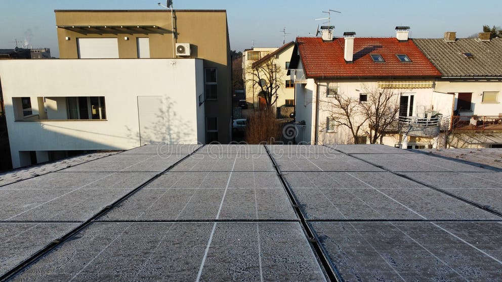 Solar, Montage, Module, Electro, Fn Module, Panels, Stock Image - Image ...