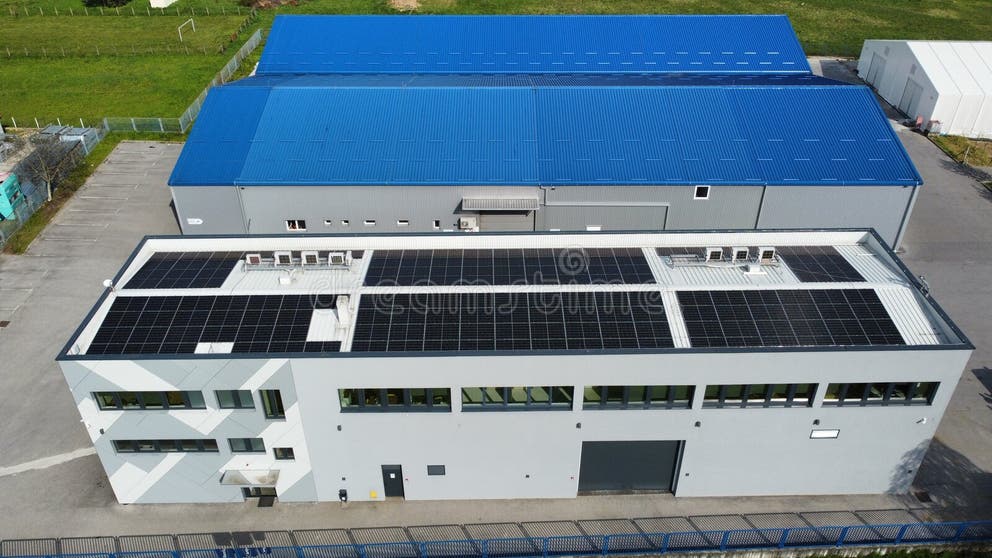 Solar, Montage, Module, Electro, Fn Module, Panels, Plants Stock Photo ...