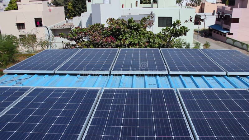 Solar Nature Energy at Home Stock Video - Video of throat, solar: 142855489