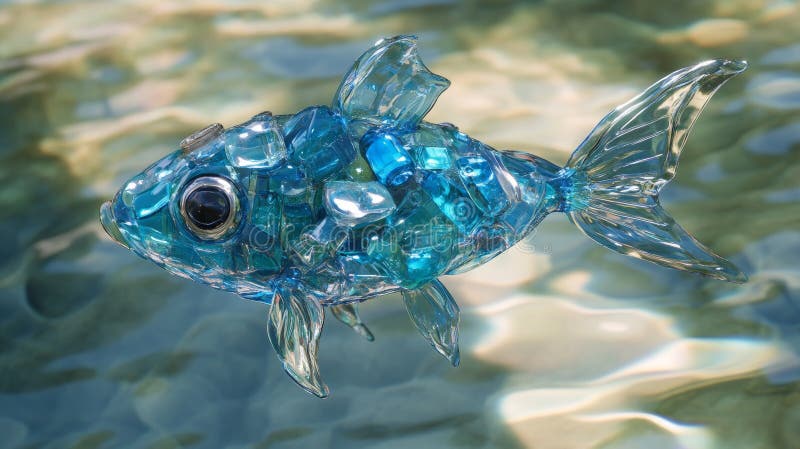 Solar-operated Robotic Fish Harvest Ocean Plastic and Emit Lights that ...