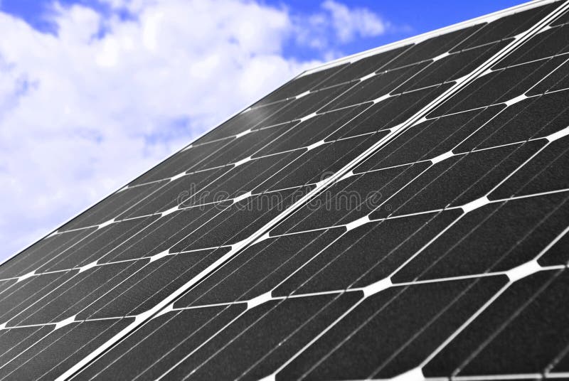 Solar Panel stock image. Image of electrical, innovative - 16605433