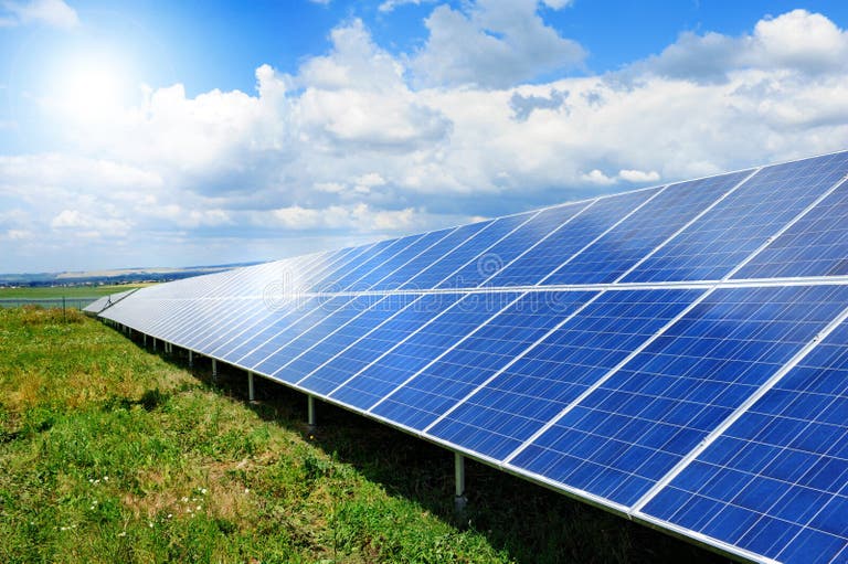 Solar panel stock photo. Image of panel, grass, efficient - 20964884