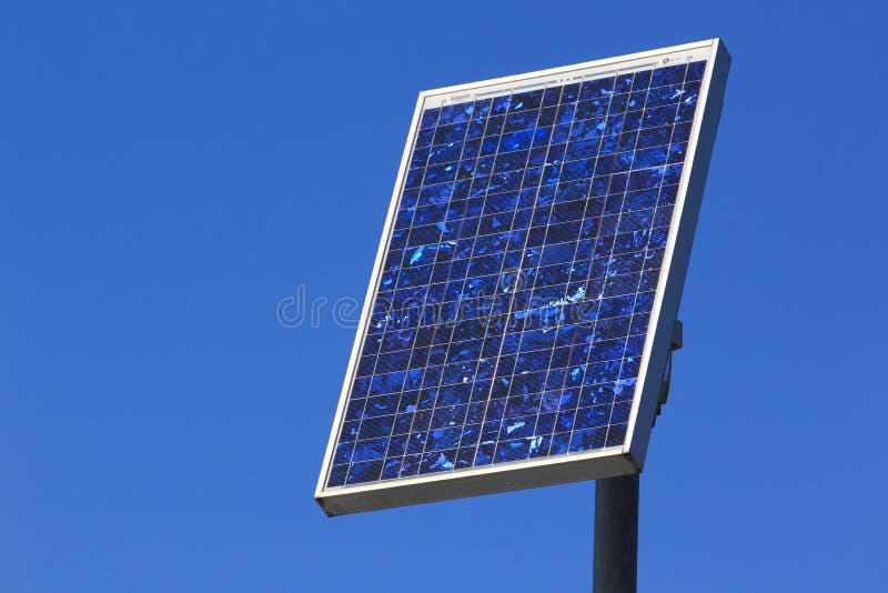 Solar panel stock photo. Image of ecology, cell, electricity - 21812008