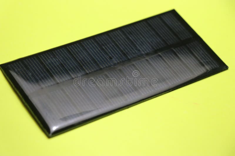 Solar Cell and Propeller Attached To a Small Dc Motor Makes a Small ...