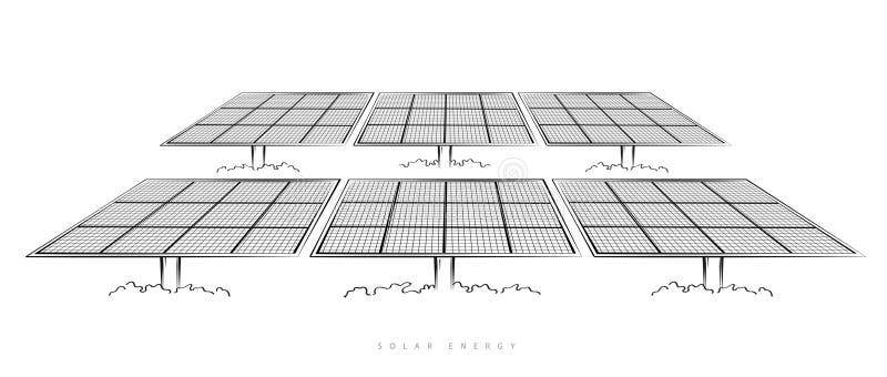 Solar Panel Array for Clean Energy, Sustainability, Eco-friendly ...
