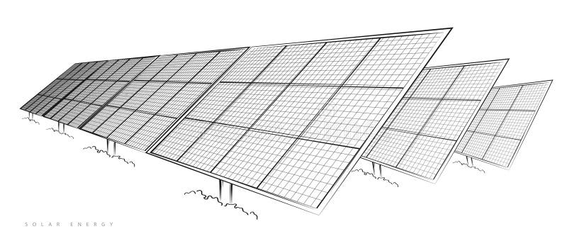 Solar Panel Array for Clean Energy, Sustainability, Eco-friendly ...