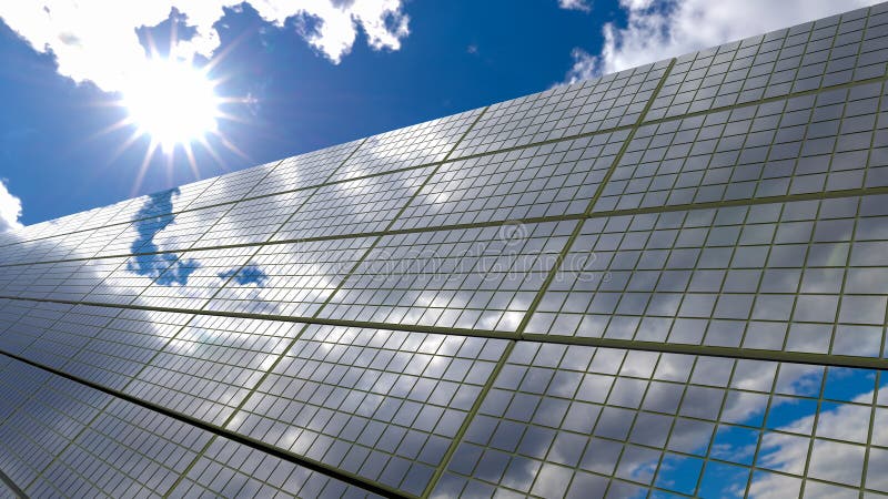 Solar Panel Background of Photovoltaic Modules for Renewable Energy ...