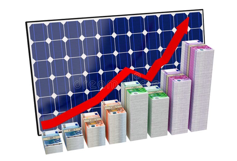 Solar Panel stock illustration. Illustration of diagram - 52763529