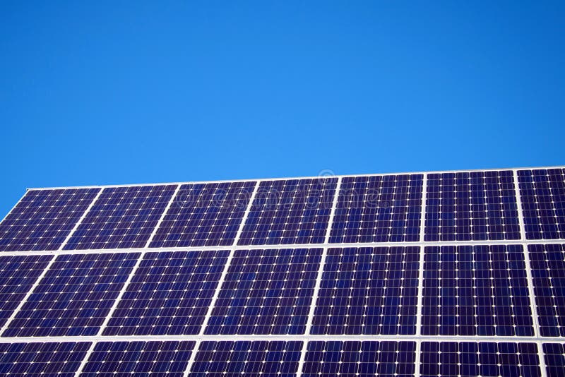 Solar energy stock image. Image of modern, electricity - 5416463