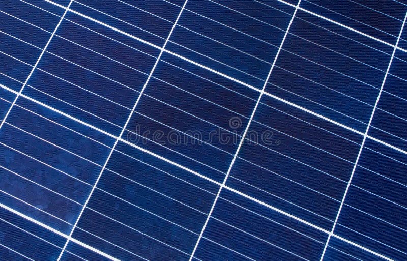 Solar Panel or Solar Cell Texture Pattern Background. Stock Photo ...