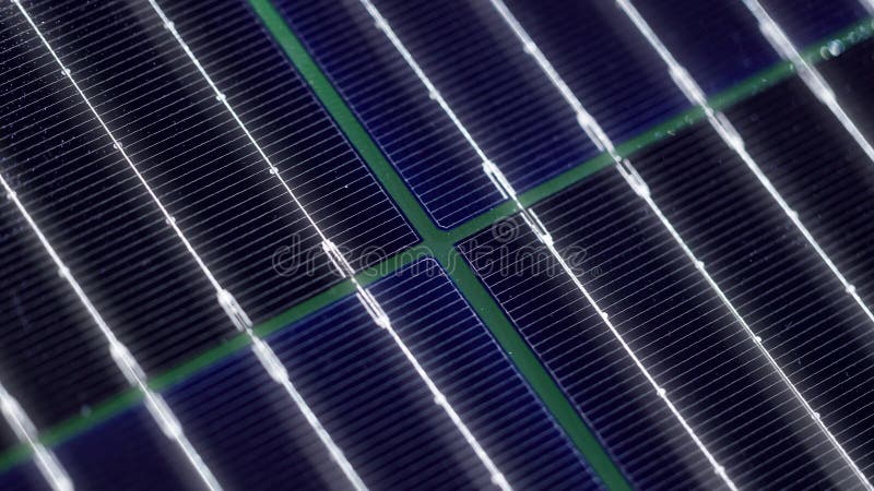 Solar Panel Close-up, Detail of a Photovoltaic Panel, Solar Panel ...