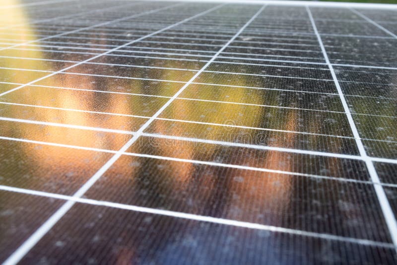 Solar panel close up stock photo. Image of home, house - 224831364