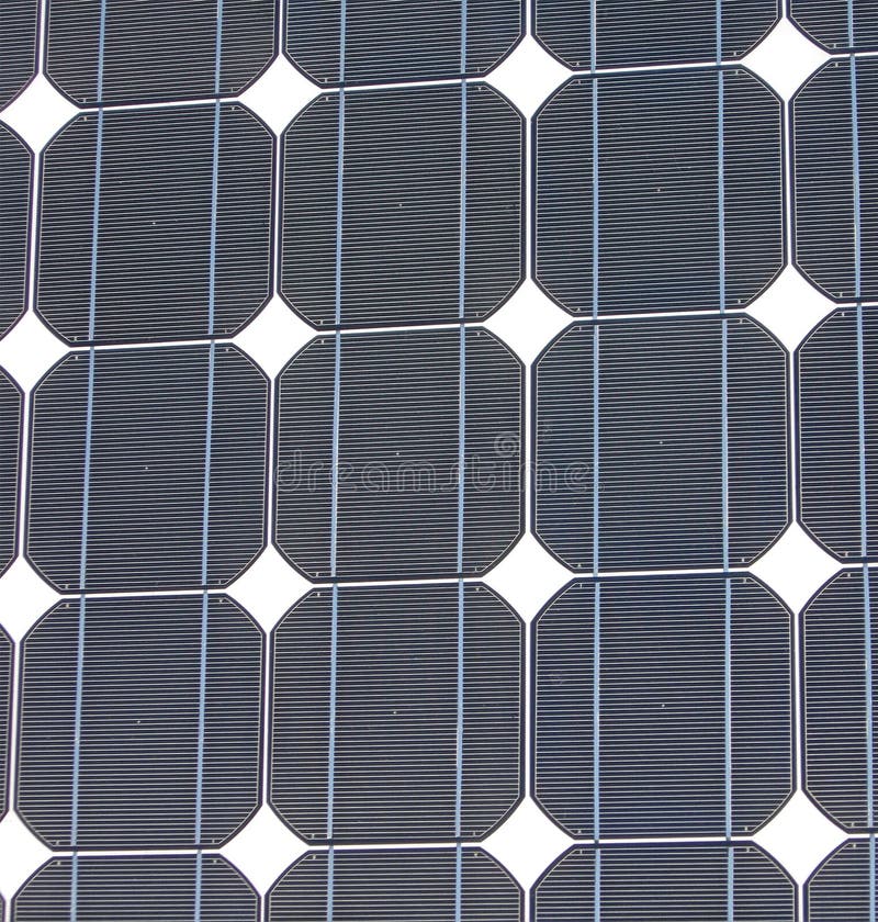 Solar Panel Closeup Texture, Modern Monocrystalline Photovoltaic Cells ...
