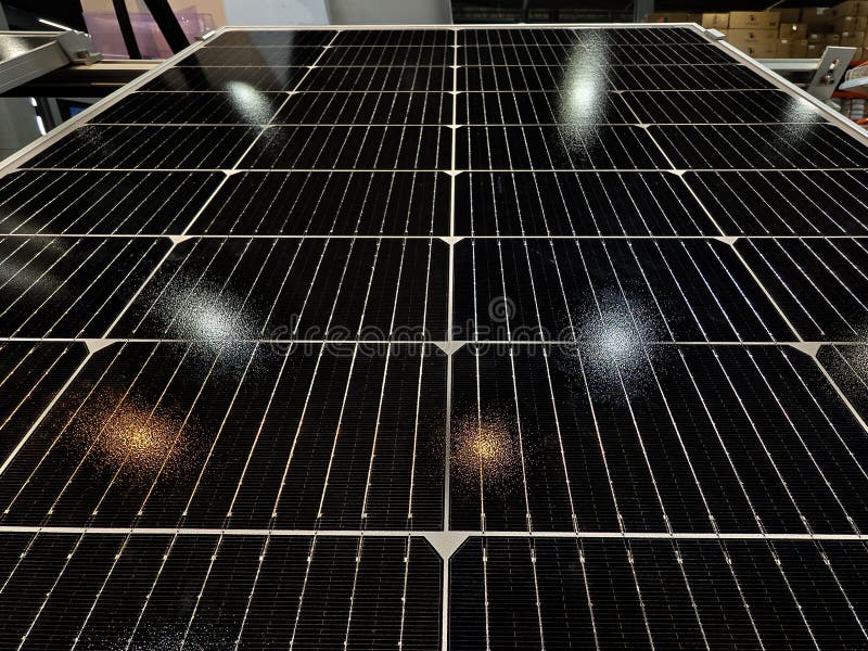 Solar Panel with Composites and Gas Tech for Sunlight Penetration Stock ...