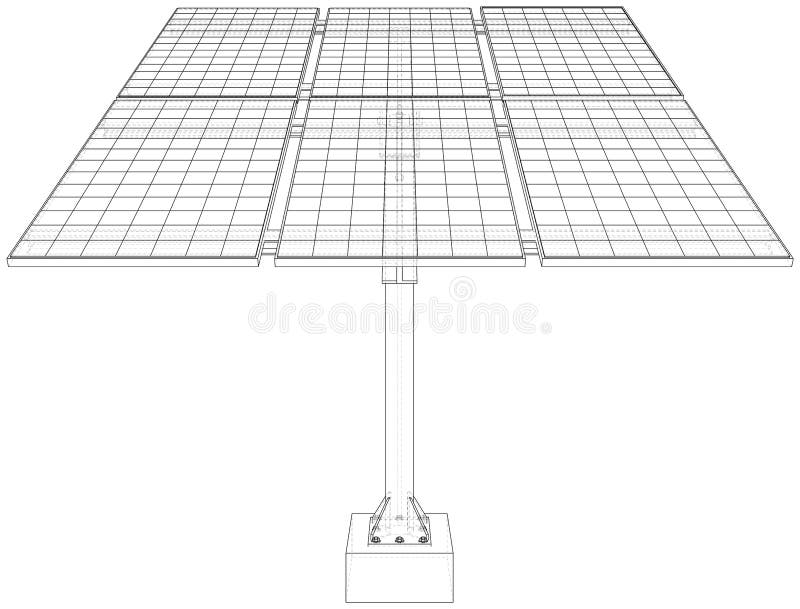 Solar Panel Blueprint Stock Illustrations – 893 Solar Panel Blueprint ...
