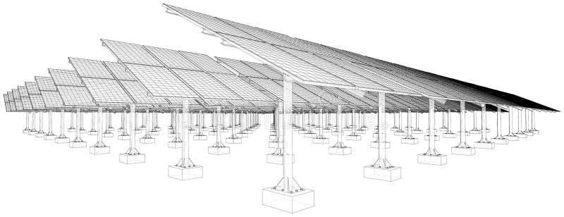 Solar Panel Blueprint Stock Illustrations – 902 Solar Panel Blueprint ...