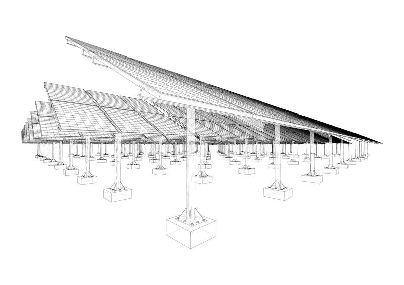 Solar Panel Blueprint Stock Illustrations – 895 Solar Panel Blueprint ...