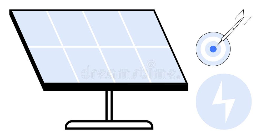 Solar Energy Target Stock Illustrations – 473 Solar Energy Target Stock ...