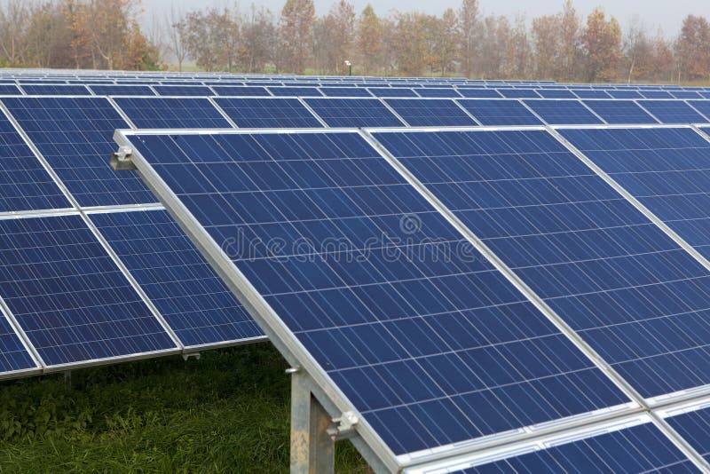 Solar Panel and Energy Transition Stock Photo - Image of ecological ...