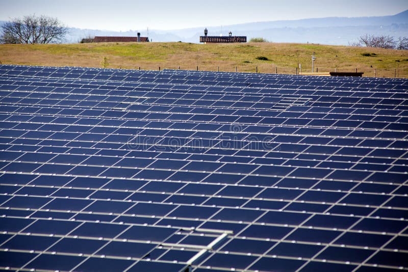 Solar Panel and Energy Transition Editorial Image - Image of light ...