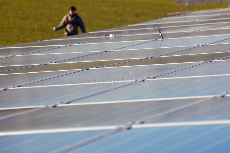 Solar Panel and Energy Transition Editorial Photo - Image of energy ...