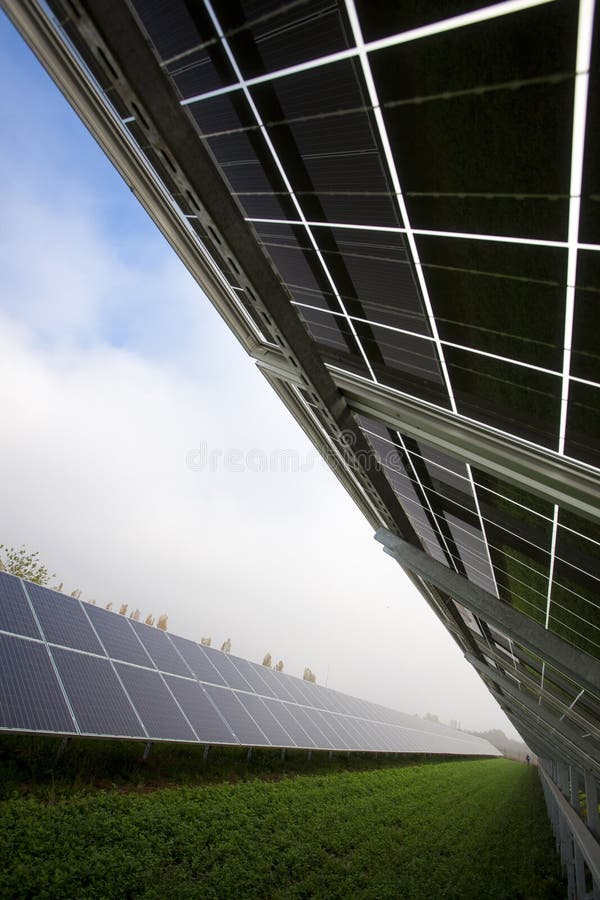 Solar Panel and Energy Transition Stock Photo - Image of panel, roof ...