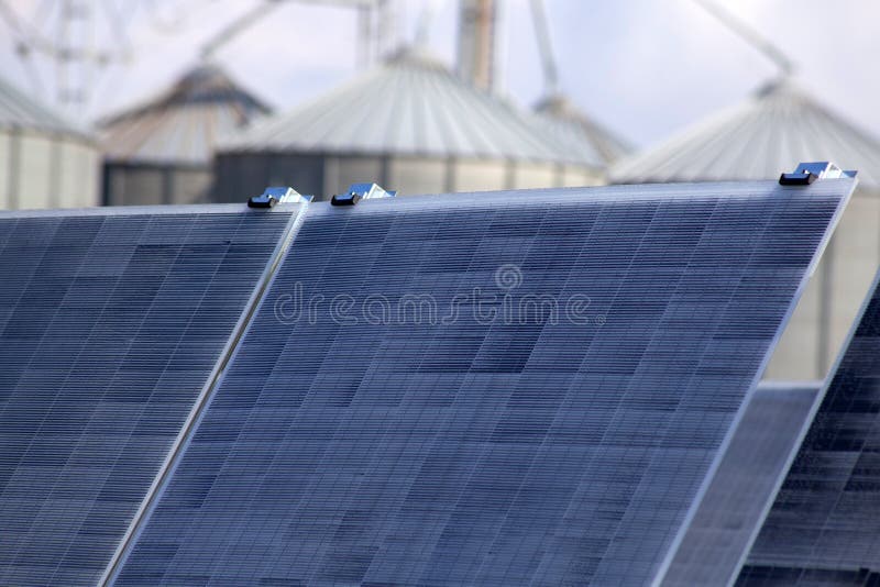 Solar Panel and Energy Transition Stock Photo - Image of sunlight, roof ...