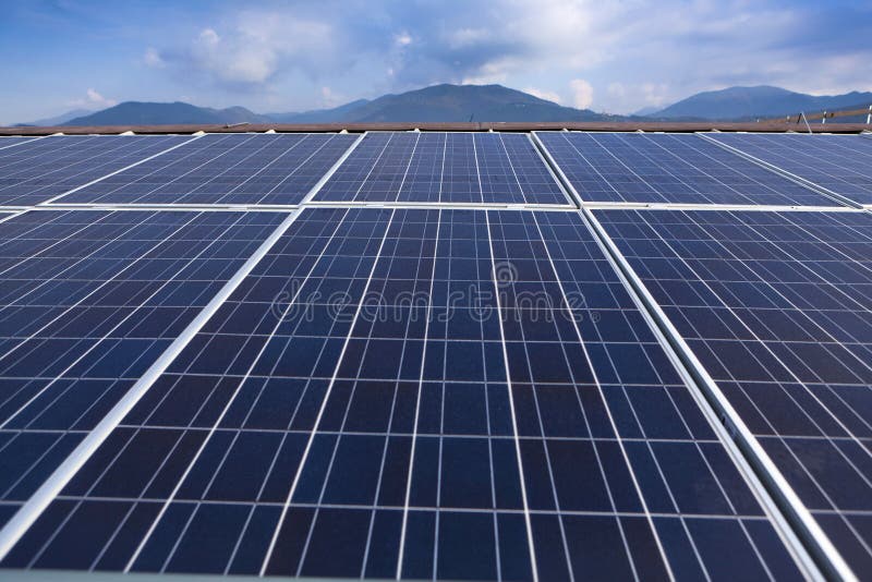 Solar Panel and Energy Transition Editorial Stock Image - Image of ...