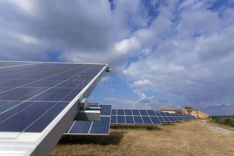Solar Panel and Energy Transition Stock Photo - Image of panel, design ...