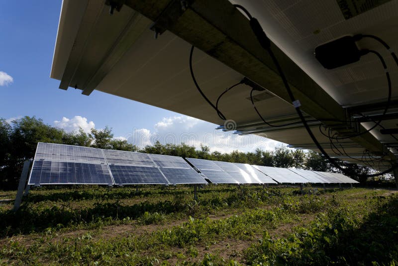 Solar Panel and Energy Transition Stock Image - Image of ecological ...