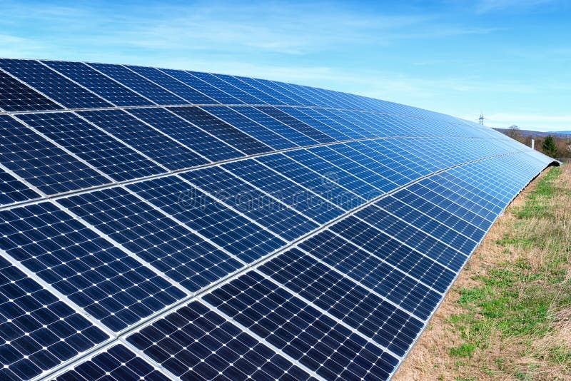 Solar Panel Field stock photo. Image of copy, environment - 30868636