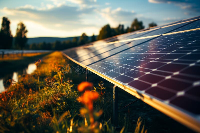 Wildflower Solar Farm Stock Photos - Free & Royalty-Free Stock Photos ...