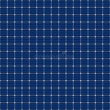 Solar Panel Grid Seamless Pattern. Sun Electric Battery Texture. Solar ...