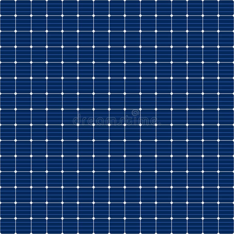 Solar Panel Grid Seamless Pattern. Sun Electric Battery Texture. Solar ...
