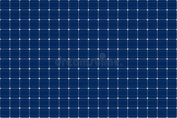 Solar Panel Grid Seamless Pattern. Sun Electric Battery Texture. Solar ...