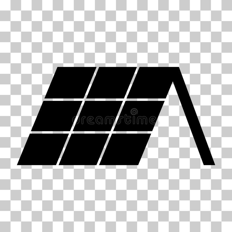 Solar Panel Icon, Green Power Technology, Ecology Alternative Energy ...