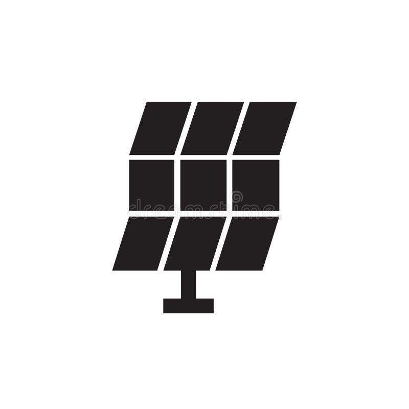 Solar Energy Icon Vector Isolated on White Background, Solar Energy ...