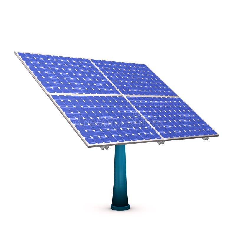Solar panel illustration stock illustration. Illustration of ...