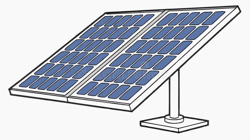 Solar Panel Illustration, Green Energy, and Sustainable Tech Design ...