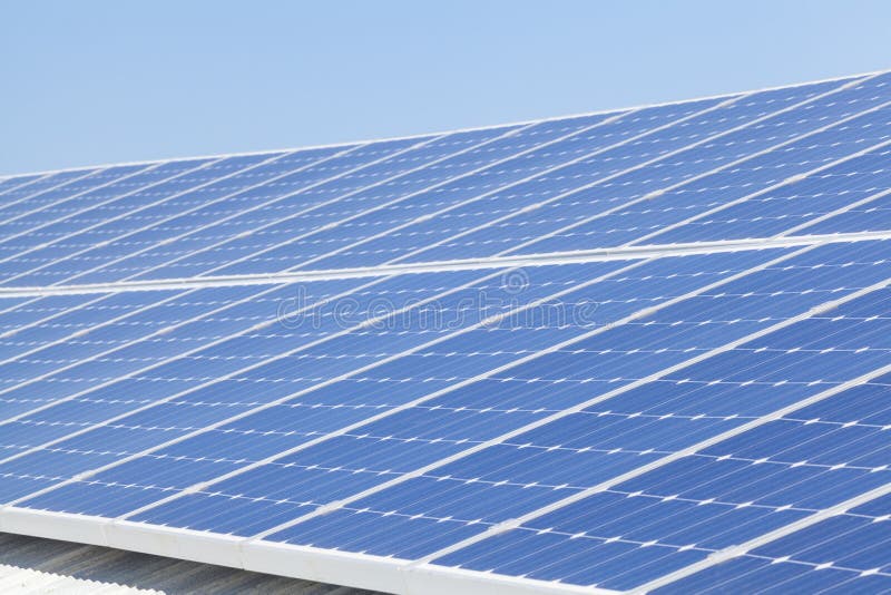 Solar panel installation stock image. Image of residential - 30697339