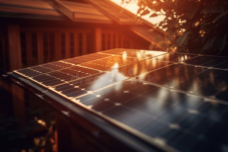 Solar Panel Installation, Providing Renewable Energy To the Home. AI ...