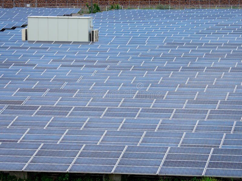Solar Panel in Japan stock photo. Image of generation - 123425028