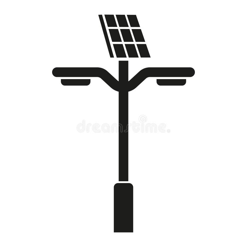 Solar Panel Street Light Stock Illustrations – 304 Solar Panel Street ...