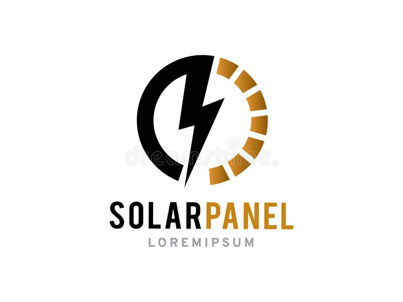 Solar Panel Logo Symbol or Icon Template Stock Vector - Illustration of ...