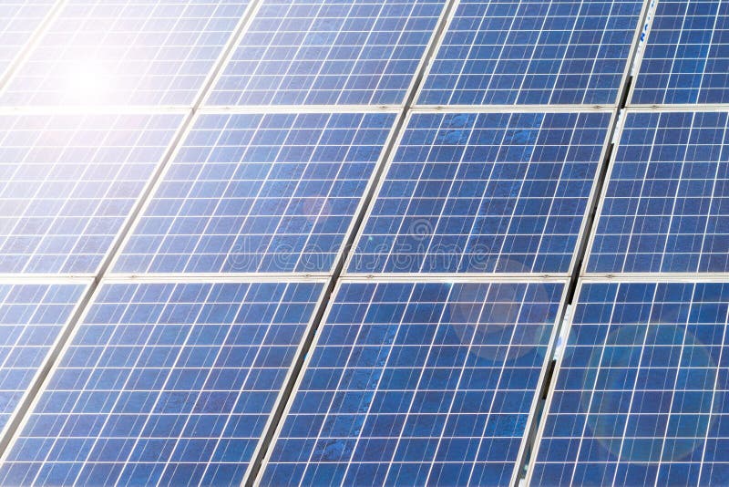 Solar Panel Macro , Solar Energy Background Stock Photo - Image of ...