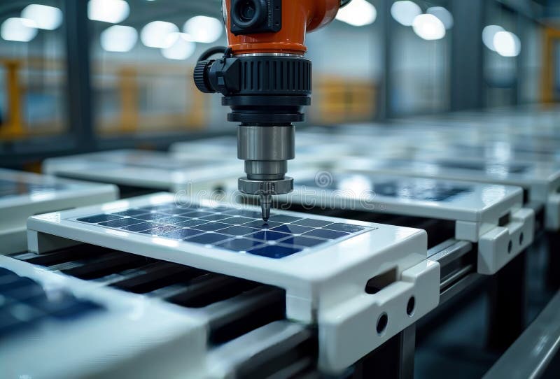 Inside Solar Panel Manufacturing: Automation in Action, Generative Ai ...