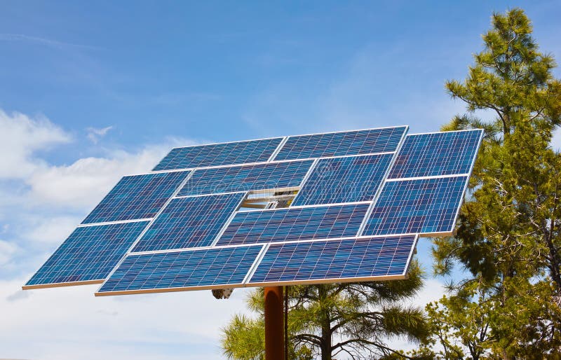 Solar Panel stock photo. Image of exterior, efficiency - 39854900