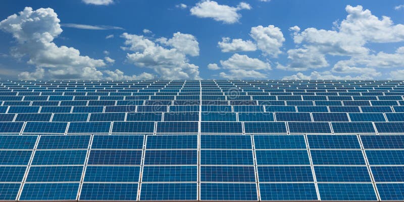 Solar Panel on a Habitat Rooftop Stock Image - Image of conservation ...