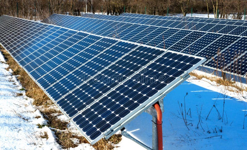 Solar Panel, Photovoltaic, Alternative Electricity Source Stock Image ...